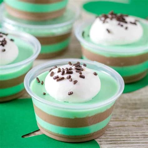 Grasshopper Jello Shots • Bread Booze Bacon Grasshopper Jello Shots • Bread Booze Bacon