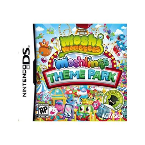 Moshi Monsters Moshlings Theme Park Nintendo Ds Used Co Cartridge