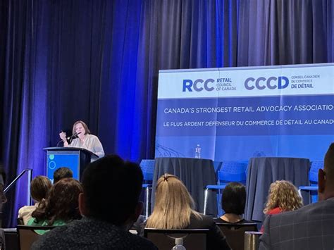 Had A Wonderful Opportunity Today To Attend Retail Council Of Canadas