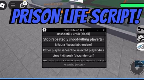 Op Prison Life Admin Commands Script Keyless Pastebin Youtube