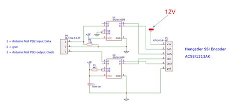 How To Read Data Ssi Encoder Programming Arduino Forum