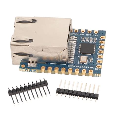 mh ttl uart till ethernet mini modul stöd ethernet ip tcp udp arp