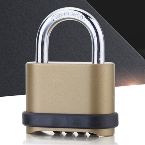 outdoor lock no key 4 digit combination coded padl grandado