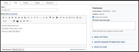creating pages and subpages openscholar documentation