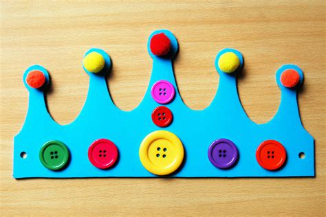 آموزش ساختن تاج کاردستی با فوم طرح‌بازار