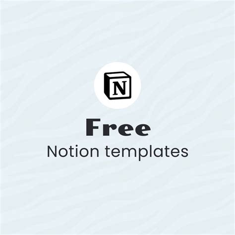 free notion template gallery in 2022 templates notions digital