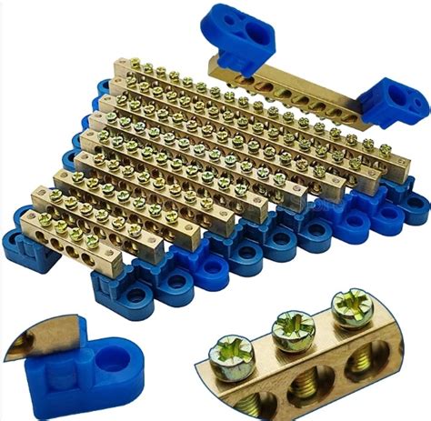 Smico Bridge Style Terminal Block Distribution Box Application Terminal Busbar Terminal Busbar