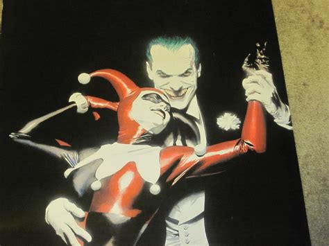 The Joker And Harley Quinn Alex Ross Poster Dc Comics 1730507532