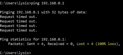 Packet Loss Test
