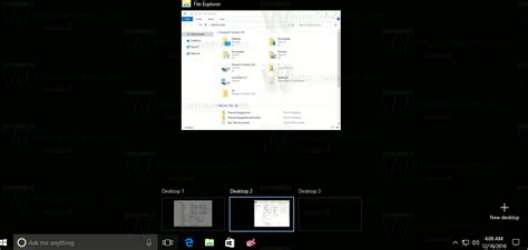 Disable Virtual Desktop Switching On Mouse Hover In Task View