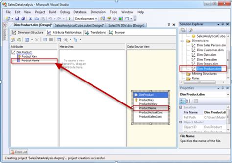 Create First Olap Cube In Sql Server Analysis Services Codeproject
