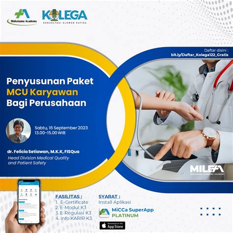 Penyusunan Paket MCU Karyawan Bagi Perusahaan Batch 1 Midiatama Academy