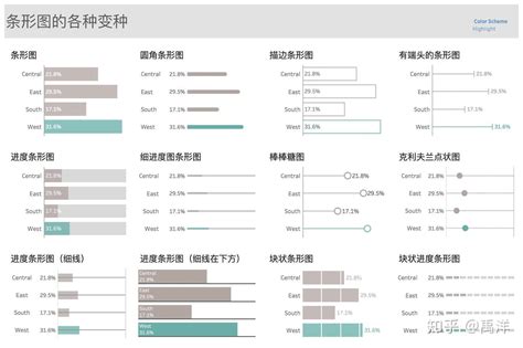 Tableau 图表带你看看条形图到底有多少变种 知乎