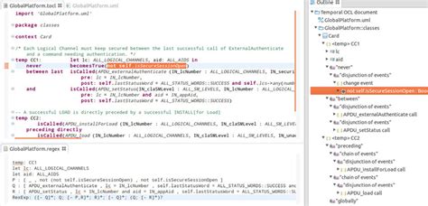 The Temporal Ocl Editor Globalplatform Properties Download Scientific Diagram