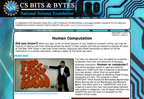 Nsf Rolls Out Cs Bits And Bytes” Ccc Blog