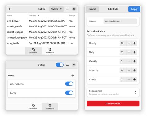 Butter Yet Another Btrfs Snapshot Manager And Automatic Snapshot Scheduler Built With Rust And