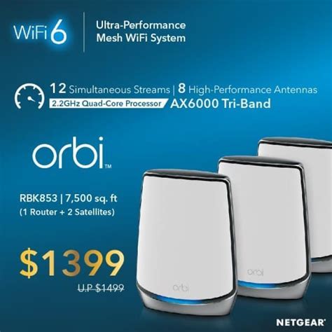 May Onward Challenger Netgear Wifi System Promotion Sg Everydayonsales Com