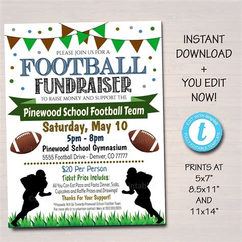 School Fundraiser Flyer Templates