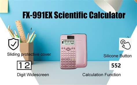 Dakexiong Fx 991ex Scientific Calculator Multi Function Calculator Scientific 552 Functions 10