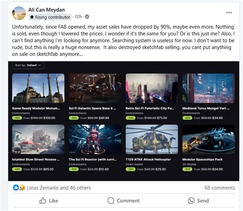 Epicgames Fab Unrealengine Ali Can Meydan