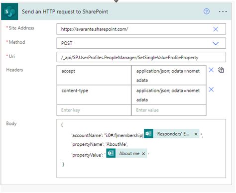 Update User Profile Using Power Automate And Forms