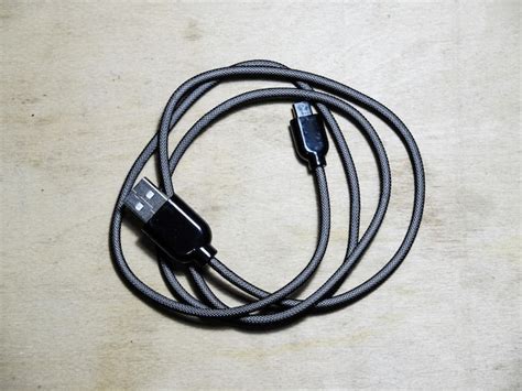 Premium Photo Close Up Of Cable On Table