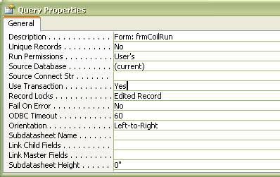 Access Diva Action Query Errors