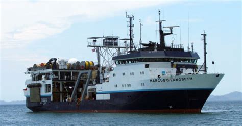 Seismic Imaging Aboard The Rv Marcus G Langseth Lamont Doherty