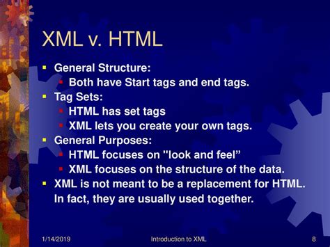 Xml Introduction To Xml Ppt Download