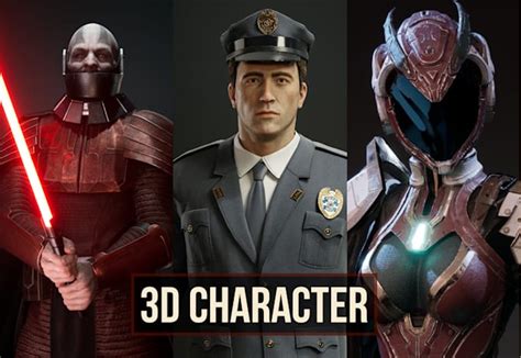 do 3d sculpture 3d character modeling game in zbrush unreal engine