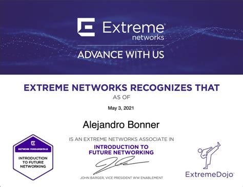 Extremenetworks Alejandro Bonner