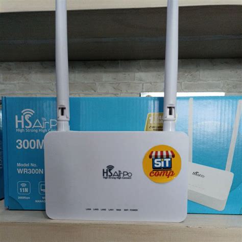 Wireless N Router Hs Airpo Wr300n Lazada Indonesia
