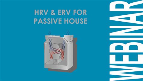 Hrv And Erv For Passive House Applications Passive House California