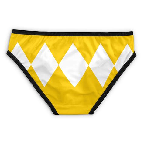 Yellow Ranger Mighty Morphin Power Rangers Panties Anime Ape