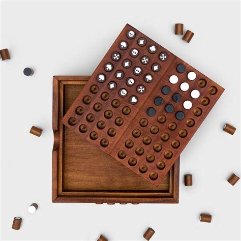 Codebreaker Deluxe Wooden Two Player Game Set By Ooo Thats Nice