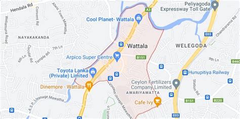 Wattala Postal Code Gampaha Sri Lanka