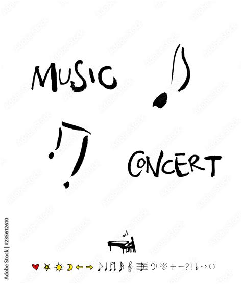 음악회 포스터 손으로 그린 음악 일러스트 Stock Vector Adobe Stock 음악회 포스터 손으로 그린 음악 일러스트 Stock Vector Adobe Stock