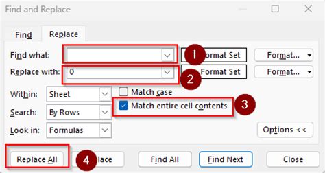 how to find and replace blank cells in excel 6 easy ways excel insider