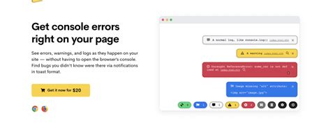Toastlog A Browser Extension To See Js Errors Right On Your Page
