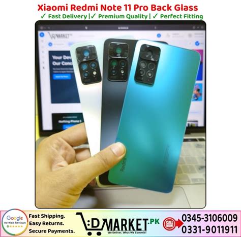 Xiaomi Redmi Note 11 Pro Back Glass Cover Replacement 2026 Exclusive