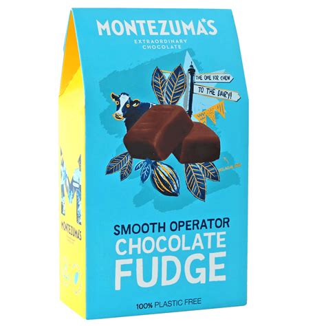 Milk Chocolate Fudge Smooth Operator Montezumas Montezumas Chocolate