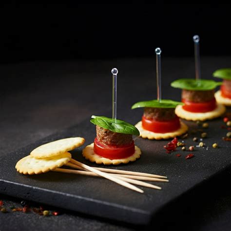 The Perfect Appetizer Picks Plastic Toothpicks For Presentations