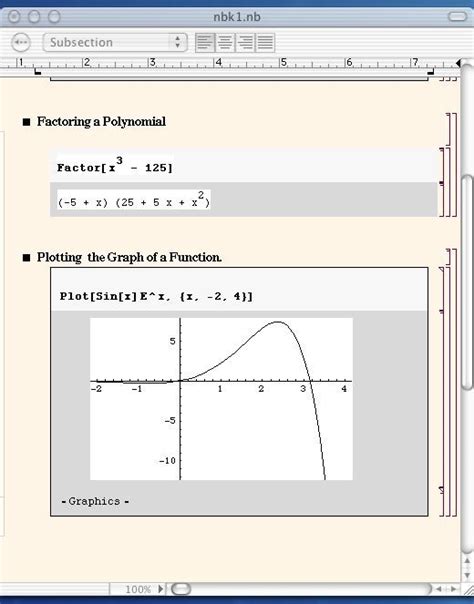 GettingStarted With Mathematica