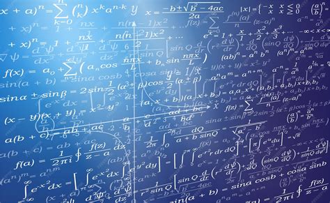 Premium Vector Background For A Presentation On Mathematics Formulas