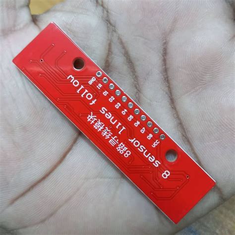 QTR 8RC 8 Channels Digital Infrared Reflectance Sensor Array QTR 8RC IR Infrared Line Tracking