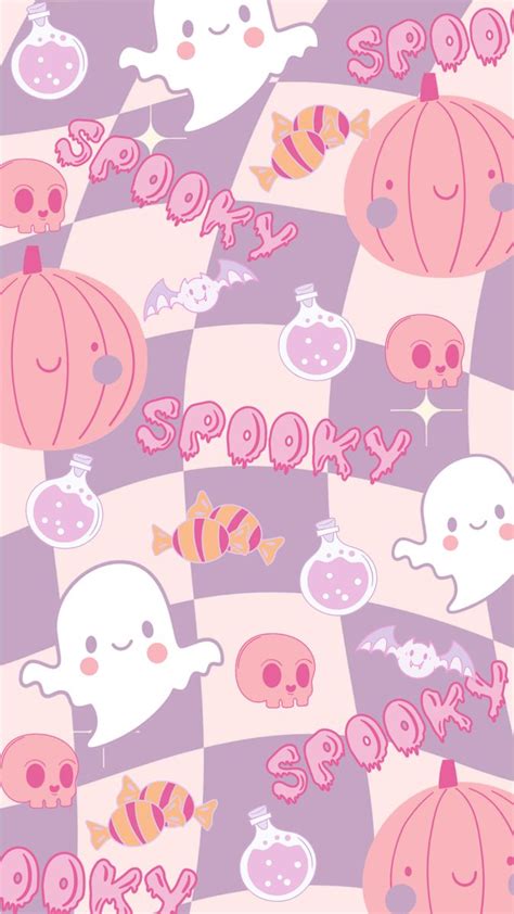 Cute Halloween Girly Wallpapers Wallpaper Cave