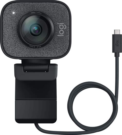 Logitech Streamcam Plus Webcam With Tripod Mount Graphite P Amazon Ca Electronics