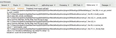 ors tool api add error qgis openrouteservice
