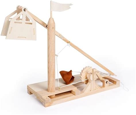 Fat Brain Toys Leonardo Da Vinci Trebuchet Kit De Ingeniería De