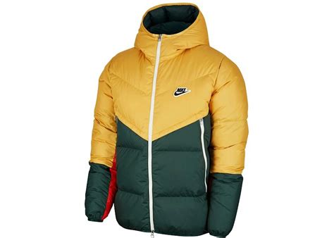 Nike Sportswear Down Fill Windrunner Jacket Yellowgreen Mens Fw24 Us